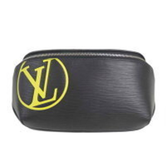 Louis Vuitton | Bags | Louis Vuitton Lv Circle Bum Bag Epi Noir Black ...